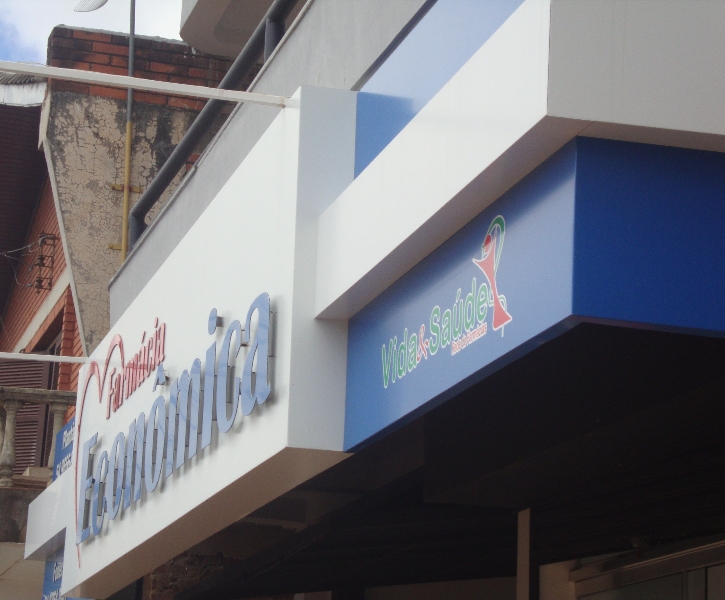 Fachadas em ACM - Comunicação Visual em Ronda Alta - Banners Faixas ...